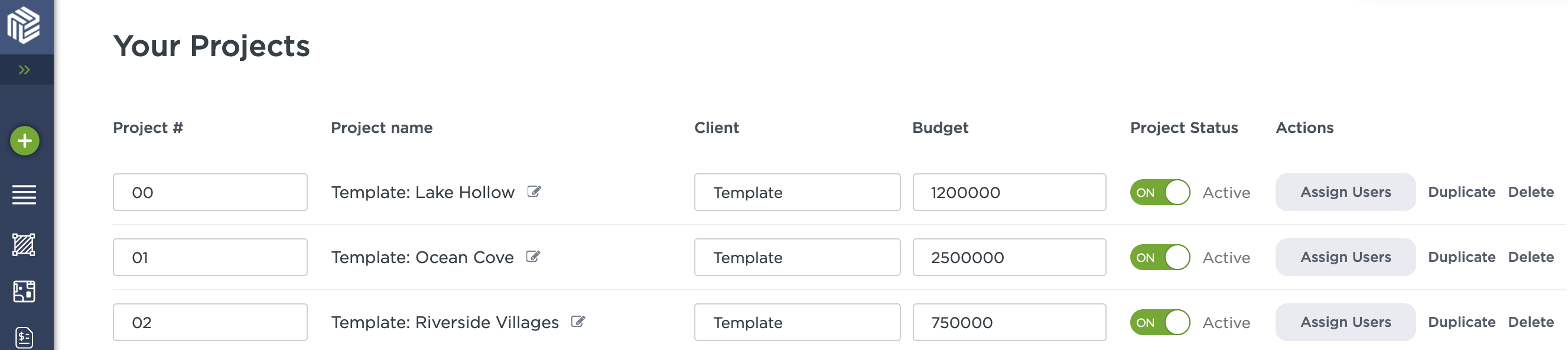 How to Create Project Templates and Product Selection Catalogues