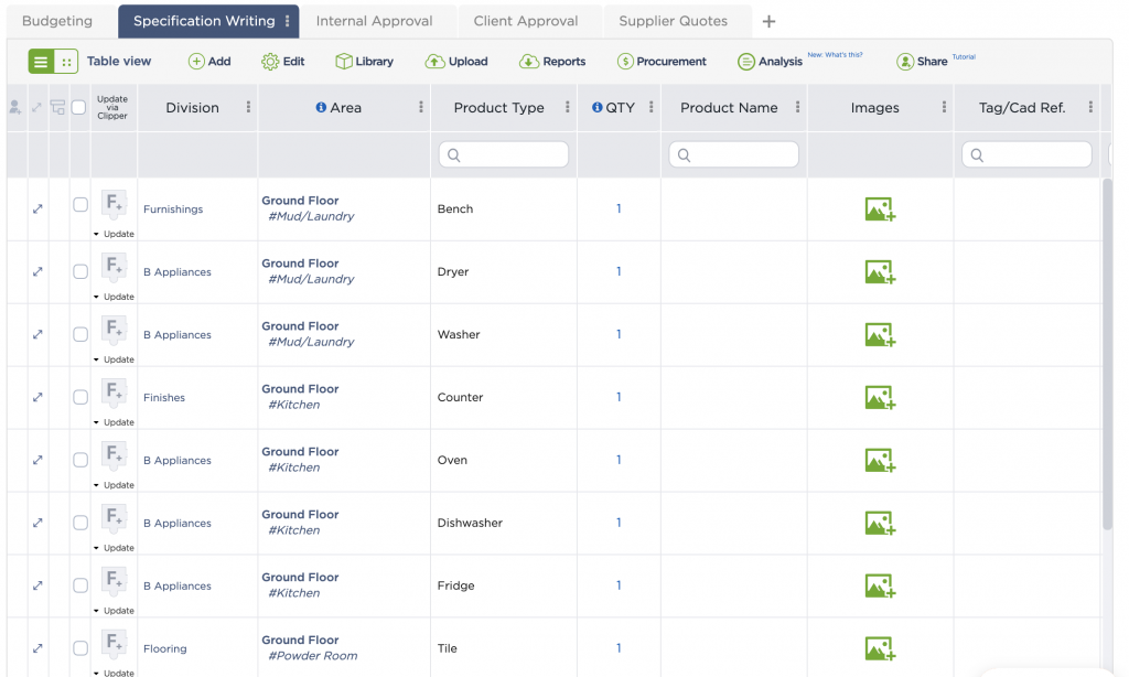 How to Create Project Templates and Product Selection Catalogues
